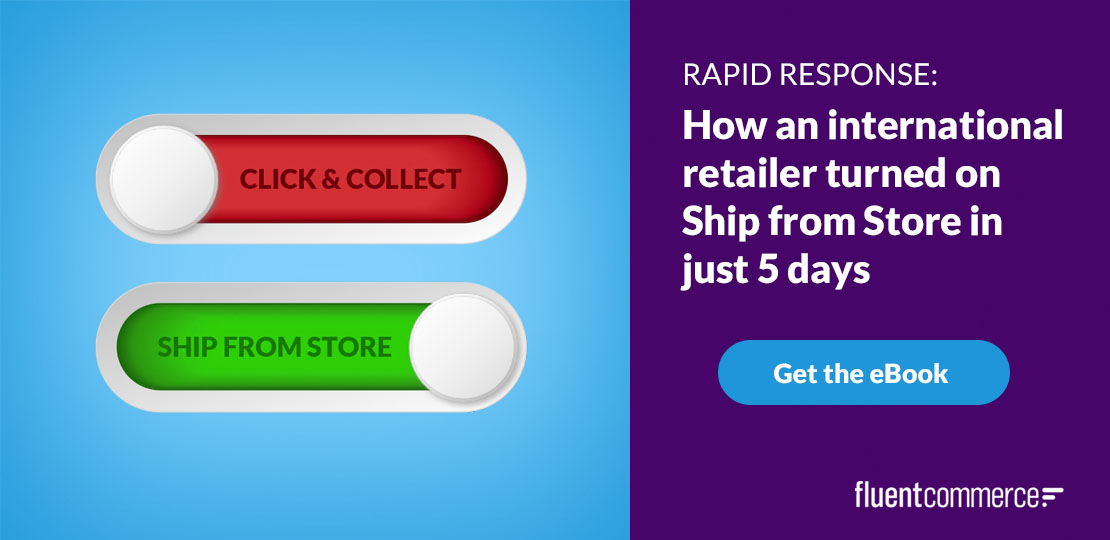 Click and Collect to Ship from Store in Just 5 Days - Fluent Commerce
